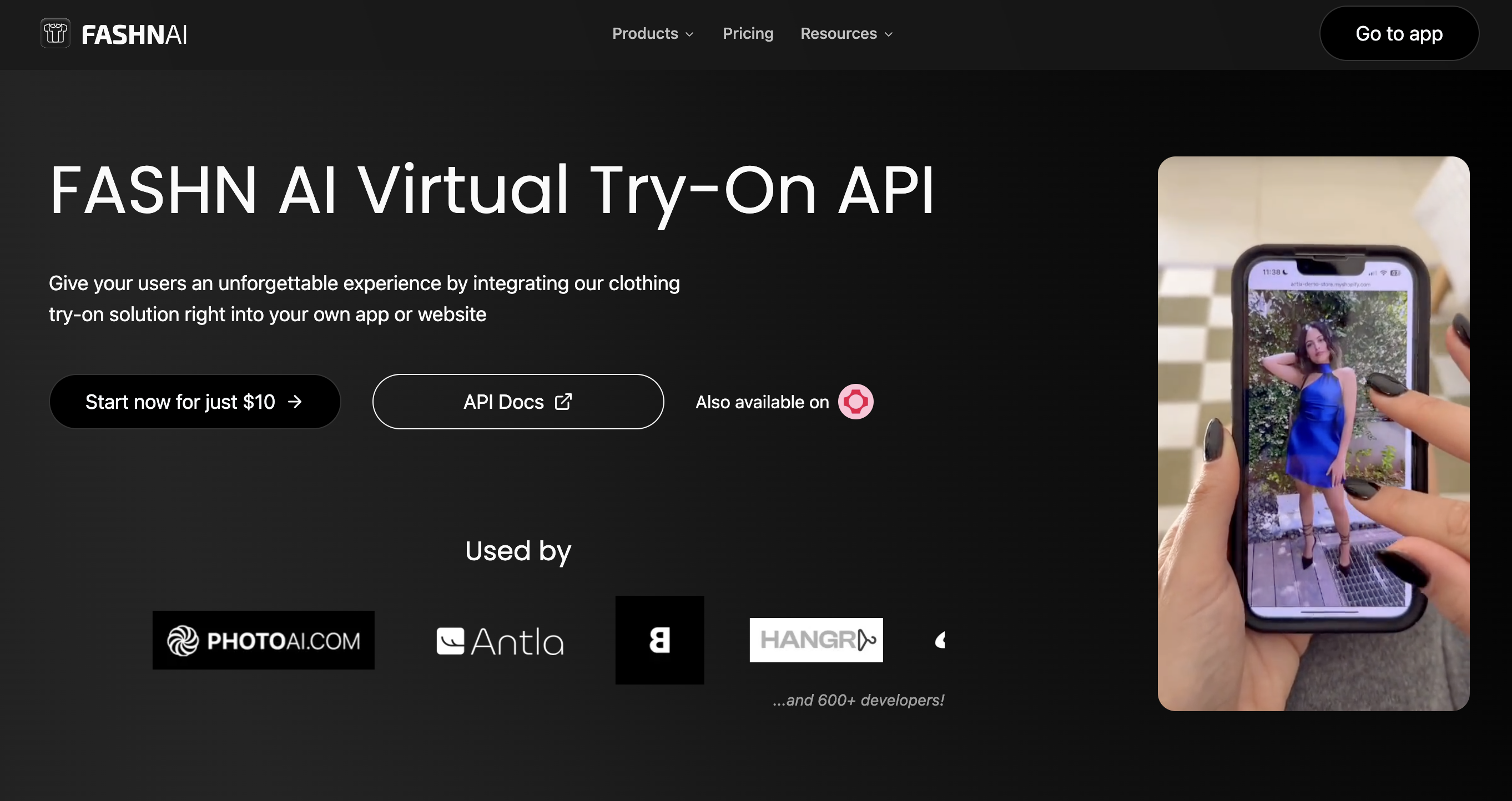 FASHN API | Virtual Try-On, Model Creation, Product Photography & More
